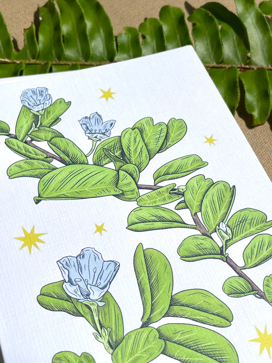 Pāʻū o Hiʻiaka Notecard – jahierstudio