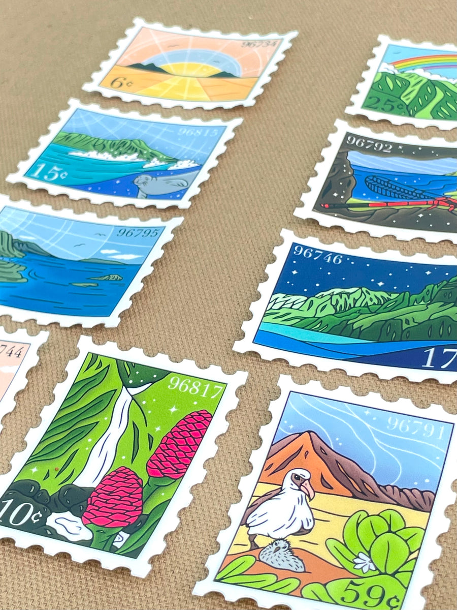 Post Stamp Sticker 10-Pack, Vol 1 – jahierstudio